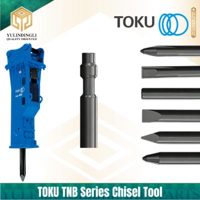 China TOKU Chisel Hydraulic Breaker TNB Series For Concrete Rock Breaking for sale