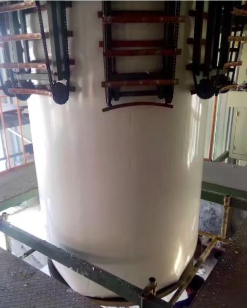 PE EPE Perlenbaumwolle Automatische vertikale zylindrische Schaummaschine 3000 kg/h