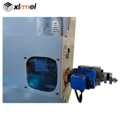 China 4-wheel vertical narrow knife cutter foam sponge cutting machine EVA EPE semi auto baffle plate worktable mattress block industrial Vertical Knife Cutting of Sponge Materials for sale