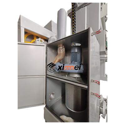 China Robust PU Foam Cutting Machine For Horizontal Slicing On Rail With Auto Pressure Roller And Winding 2200mm Cutting Width for sale