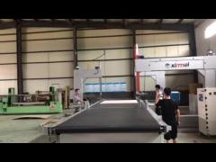 PE EPE Vertical sponge Cutting Machine High Efficiency foam slitting machine