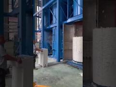 Bindung und Dampfpresse Formgebung Regenerative Schaumstoff Rebonded Ausrüstung Dreifach schießen Zylinder Formbehälter Voll-Auto Siemnes