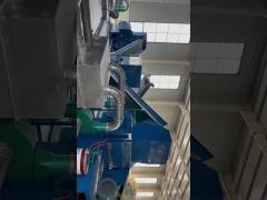 PE-EVA-Schaumrecyclingmaschine EPE-Polystyrol-Rebonded-Ausrüstung Triple Shot-Linie
