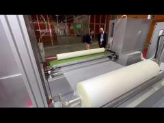 Alta estabilidad Máquina de pelar espuma redonda de alta gama Máquina de cortar espuma 2300mm