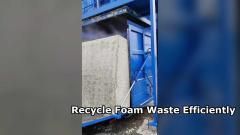 Automatic Rebonded Foam Machine High Efficiency Recycling