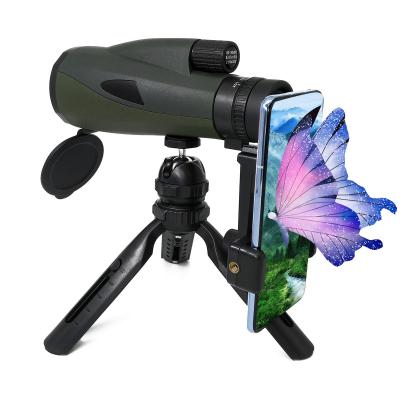 中国 RZMT18長期Smartphoneのための見る天文学のズームレンズのMonocular 10-30x60望遠鏡 販売のため