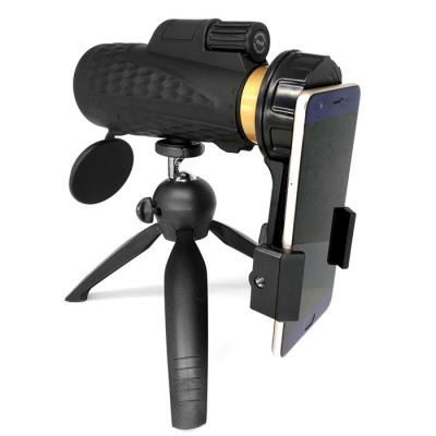 中国 ホールダーとの携帯電話10x42 12x50 16x52のMonocular望遠鏡の高い発電BAK4 販売のため