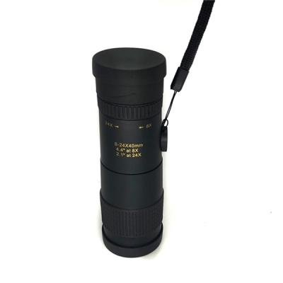 中国 高い発電8-24x40のズームレンズのLightspeedの光学SmartphoneのMonocular望遠鏡の海洋のポケット 販売のため