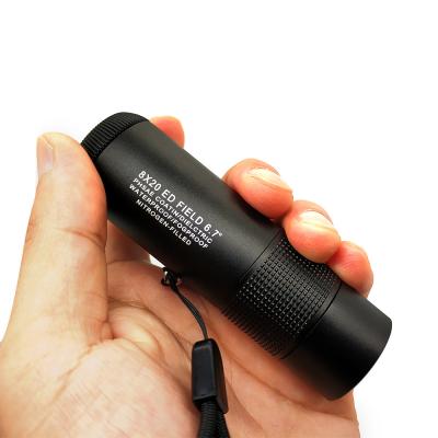 China Shockproof 8x20 Monocular Telescope With Hand Strap for sale