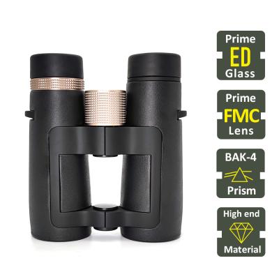 中国 EDガラス10x42反反射レンズの双眼鏡はFogproof Telescopioを防水する 販売のため