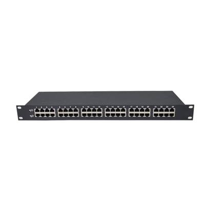 China POE Ethernet Surge Protector 16 Port Rack Mount 1G Small Data Center Network Protection for sale