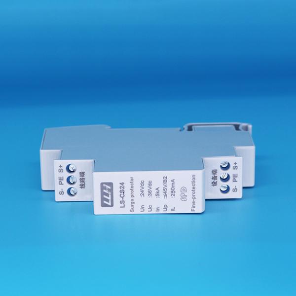 Quality Lightning Protection Device 2 Wire Signal SPD 5kA 10kV DIN Rail Mounting for sale