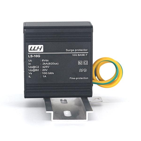 Quality Network Lan Cable Surge Protector RJ45 10G SPD 5V 60V Signal Lightning for sale
