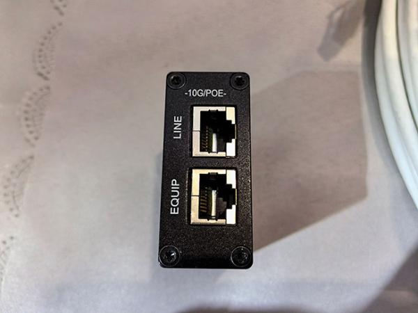 Quality Network Lan Cable Surge Protector RJ45 10G SPD 5V 60V Signal Lightning for sale