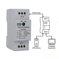 China Network Electrical Surge Protector SPD 48V 60V 5kA 10kA Type 2 3 SPD for sale