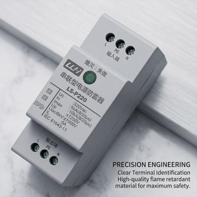 China Lightning Surge Protection Network SPD 110V 160V 5kA 10kA Type 2 3 SPD for sale