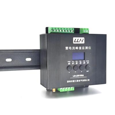 China 100kA MODBUS RTU Lightning Surge Recorder Intelligent Lightning Protection Current Monitor for sale