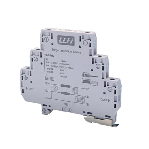 Quality Industrial Signal Surge Protection Device 5V 12V 24V 48V 2 Wire Line Line 10kV PLC Control for sale