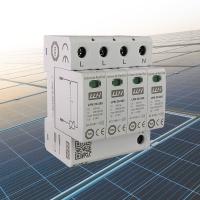 Quality Three Phase Whole Home Surge Protector CE TUV 4P 385V 20KA 40KA T2 SPD for sale