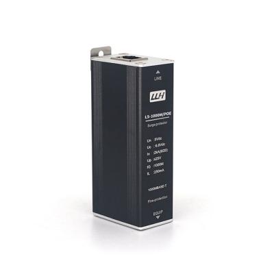 China Indoor Ethernet Surge Protector 1G RJ45 Signal Lightning Arrester Cat6 for Network Camera for sale