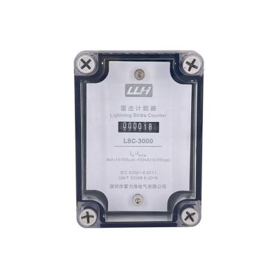 China Mechanical Lightning Strike Counter Ip67 3ka-100ka No Power Surge Recorder for sale