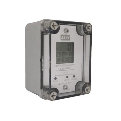 China Digital Lightning Strike Counter 0-9999 | IP65 Waterproof, Battery Powered with CE for sale