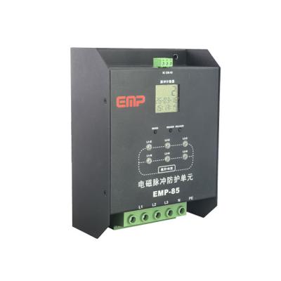 China Electromagnetic Pulse Protection Device 320V 50Hz 15kA 3 Phase House Surge Protector for sale