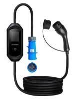 China Compact Level 2 Electric Vehicle Charger Portable 24A / 32A Adjustable for sale