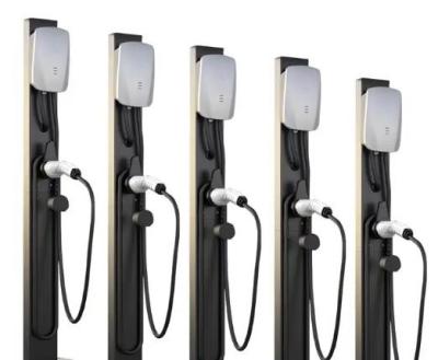 Cina Caricabatterie per veicoli elettrici da parete bianchi da 32 A. Stazione di ricarica per veicoli elettrici montata a parete in vendita