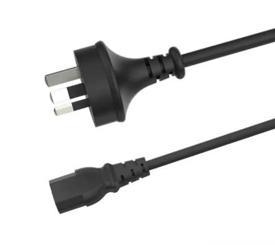Cina OEM Australian AC Power Cords PVC Isolato Cavo di estensione SAA da 0,75 mm in vendita
