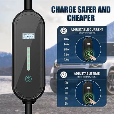 Cina Stazione di ricarica portatile per veicoli elettrici da esterno 240 V 32 A in vendita
