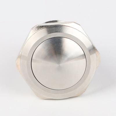 Cina Interruttori a pulsante in metallo illuminati da 28 mm LED ad anello rotondo da 500 V in vendita