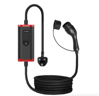 Cina 16A 32A Caricabatterie per veicoli elettrici 3.5kw 7kw caricabatterie per veicoli elettrici portabili in vendita