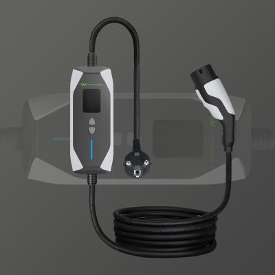 Cina Caricabatterie EV portatili domestici 32A Cavo di ricarica per auto elettrica J1772 in vendita