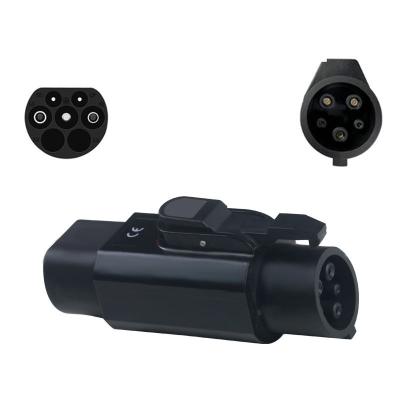 中国 Type2 to J1772 EV充電アダプター 男性 Type1 to Female Type2 電動車両充電器コネクタ 販売のため