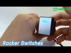 Aluminum Rocker Switches DC 12V 20A 4 PIN For Car / Boat / RV