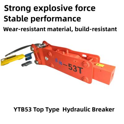 China Hoofdtype Hydraulische breeker 53 Chisel YTB53 Voor bouwmachines van 2,5 tot 4,5 ton Te koop
