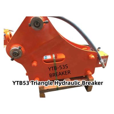 China Driehoekgraver Hydraulische breeker YTB53 53 Chisel Pak 2,5-4,5 ton for sale