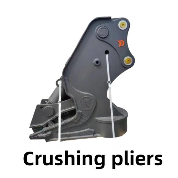 Quality Demolition Hydraulic Excavator Concrete Pulverizer With Leechs for sale