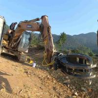 China Hydraulic Control Excavator Grabber Five Teeth Wood Grabber for sale