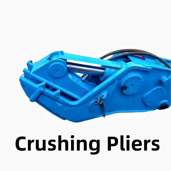 Quality Hydraulic 28-35 Tons Excavator Concrete Pulverizer TD10F For Building Demolition for sale