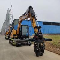 China Customized Railway Sleeper Changing Machine Modified Excavator for sale