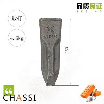 중국 XCMG XE135C를 위해 1U3302RC 250H / 4.6KG를 위한 조형 버킷 치아 / 스파이크 판매용