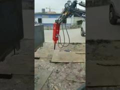 75 Chisel Top Tipo de rotor hidráulico resistente al desgaste YTB75 para excavadora de 6-8 toneladas