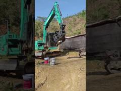 WuYing Excavator Grabber , Suit 5-10/11-16 Ton ，Four-claw Holding Wood Grabber