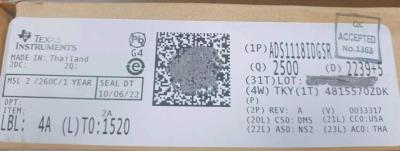 Cina ADS1118IDGSR New Original Electronic Components Integrated Circuits Ic Chip With Best Price in vendita