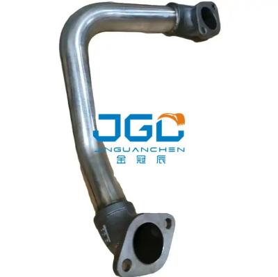 China SK200-8 J05E Excavator Engine Components EGR Cooler Intake Pipe Iron VH173081330A for sale