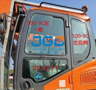 China DH215-7 215-9 80G Excavator Crane Cab Front Windshield Behind The Lower Door for sale