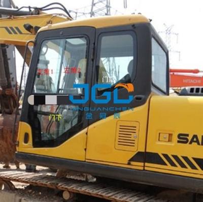 China Excavator 135C-8 135C-9 215C-9 365H Front Gear Downgear Sliding Door Right Arm Glass for sale