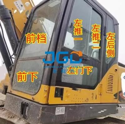 China FR225D 220E 260E 150E 170E Excavator Front Wind Gear Push And Pull Window Glass for sale